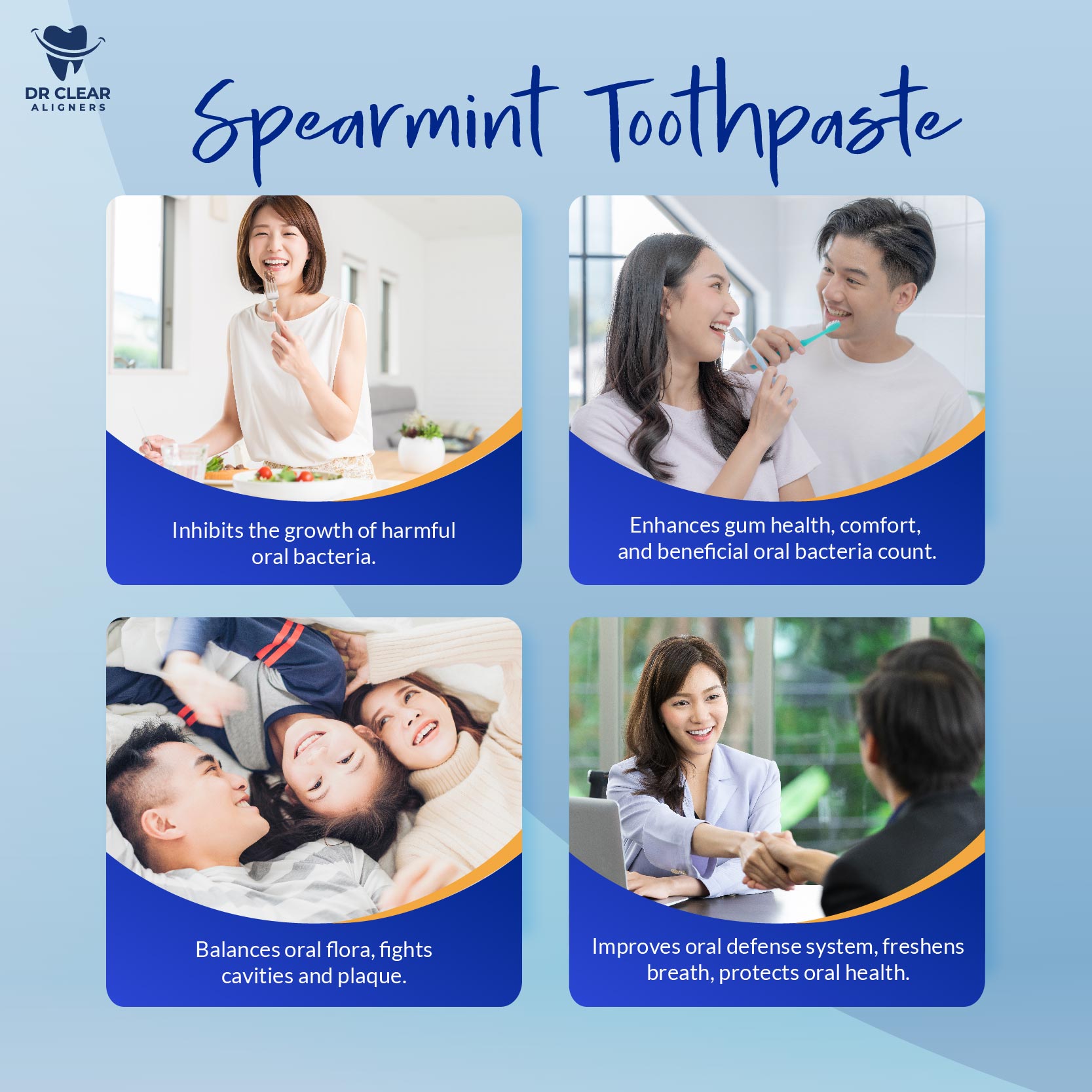 Dr Clear Aligners Spearmint Toothpaste - Dr Clear Aligners Singapore